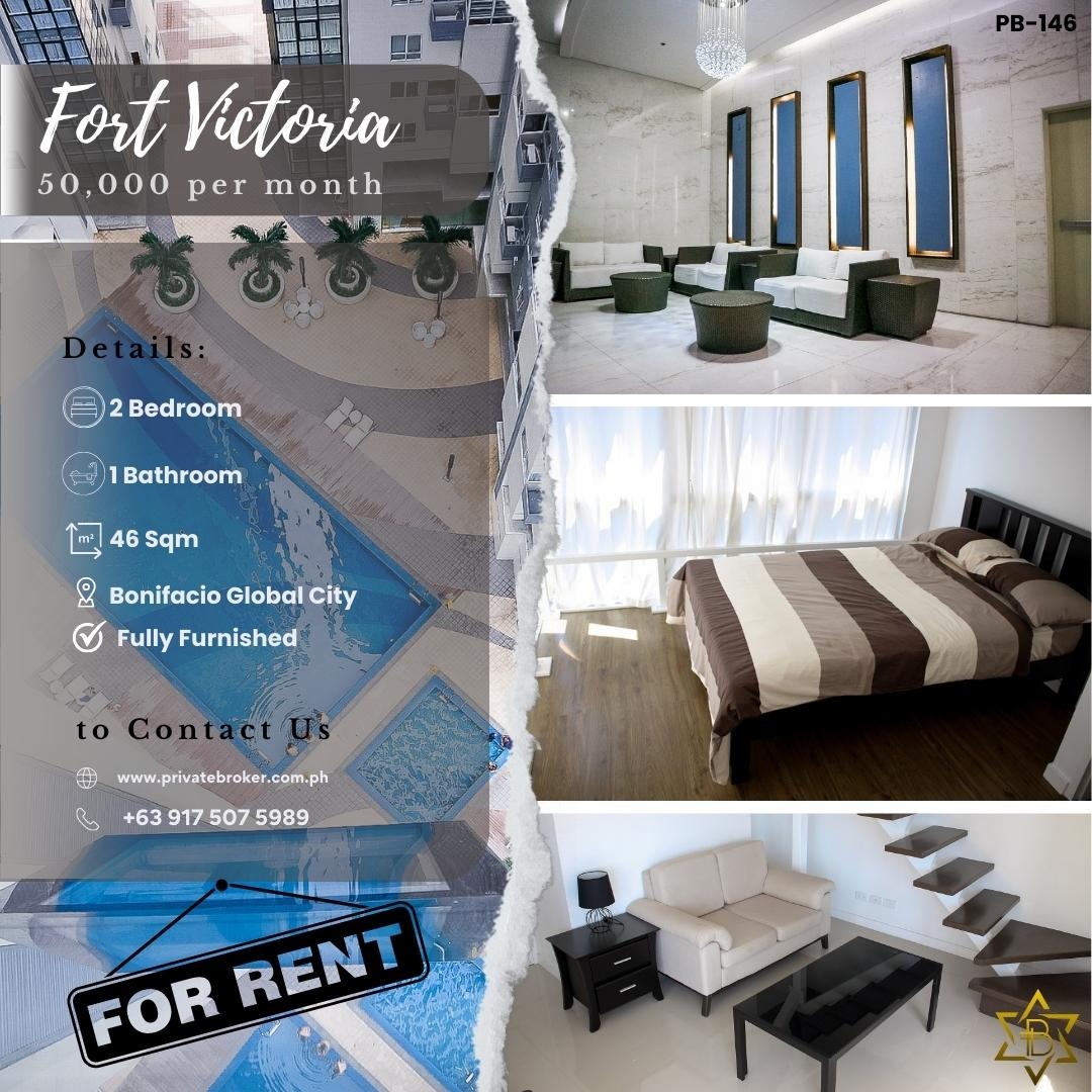 Units For Lease @Fort Victoria BGC, Property, Rentals, Apartments & Condos on Carousell