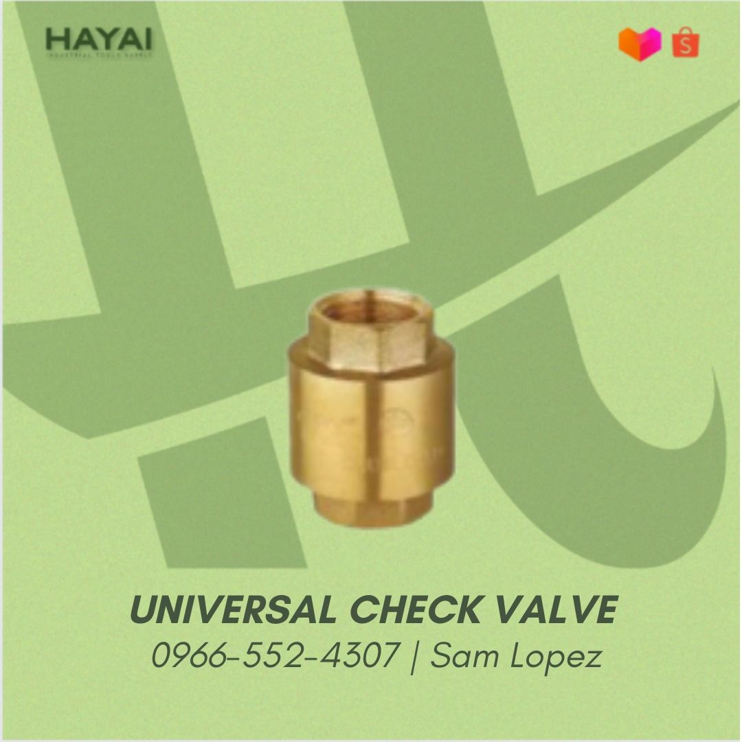 Universal Check Valve on Carousell
