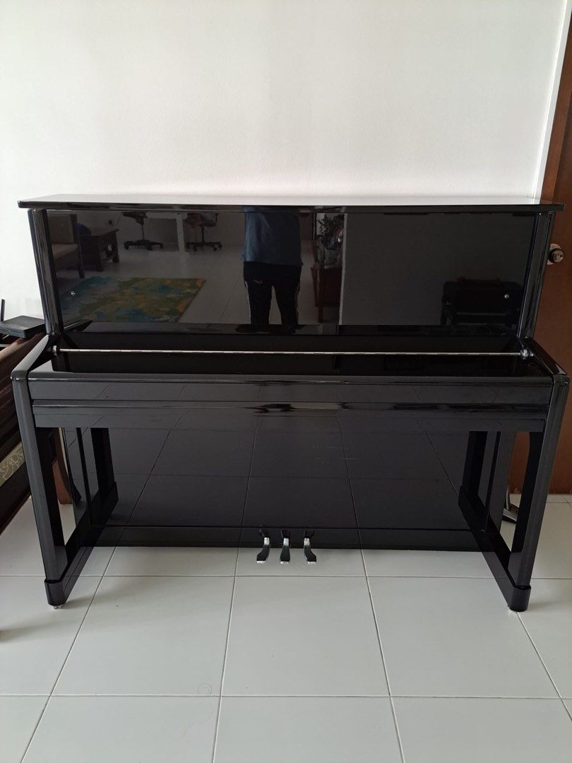 UPRIGHT FRANZ SANDER PIANO, Hobbies & Toys, Music & Media, Musical ...