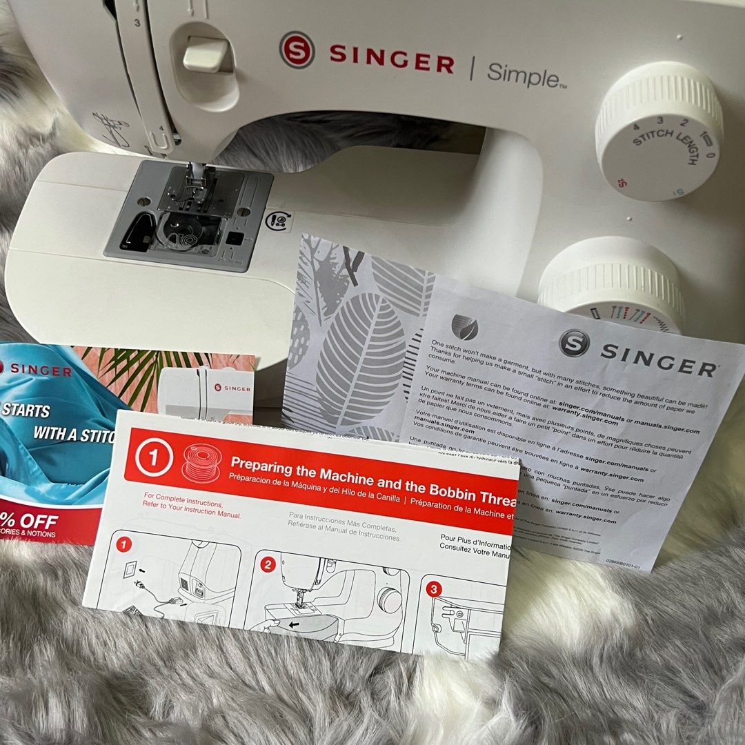 US BOUGHT, LIKE NEW - Singer Simple 3337 Sewing Machine on Carousell