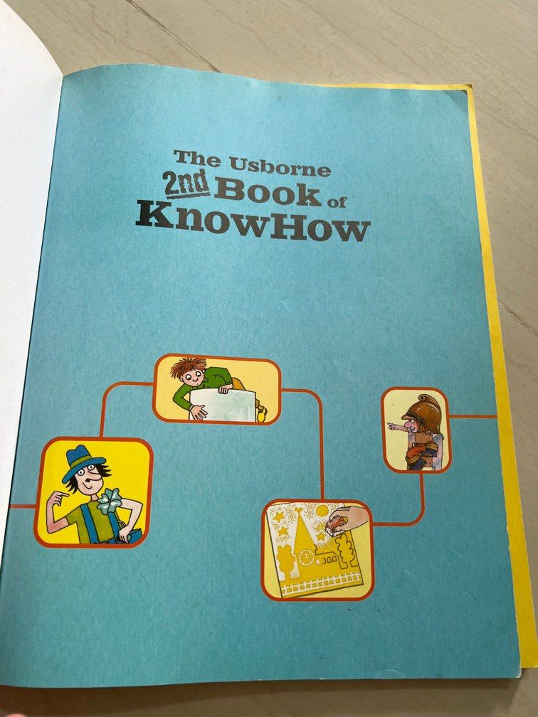 Usborne 2nd Book of Knowhow, Hobbies & Toys, Books & Magazines ...