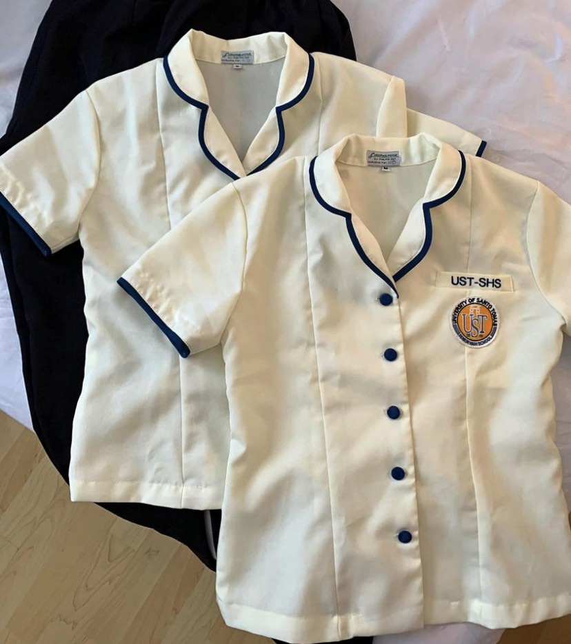 UST TYPE A UNIFORM, Women's Fashion, Tops, Blouses on Carousell