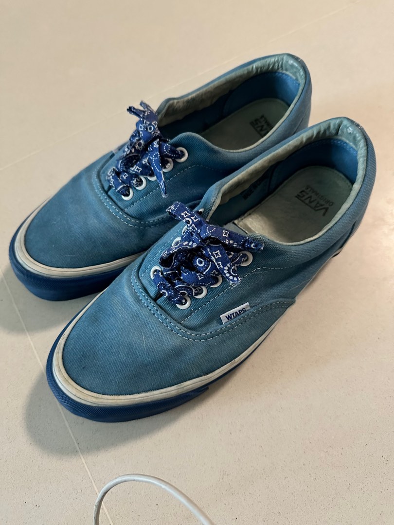 Vans x wtaps x FIN, Men's Fashion, Footwear, Casual shoes on Carousell