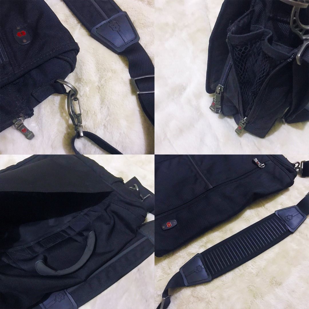 Victorinox Precision Gear Swiss Army Laptop Messenger Crossbody Bag ...