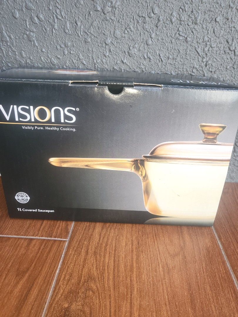 Visions glass pot, Furniture & Home Living, Kitchenware & Tableware ...