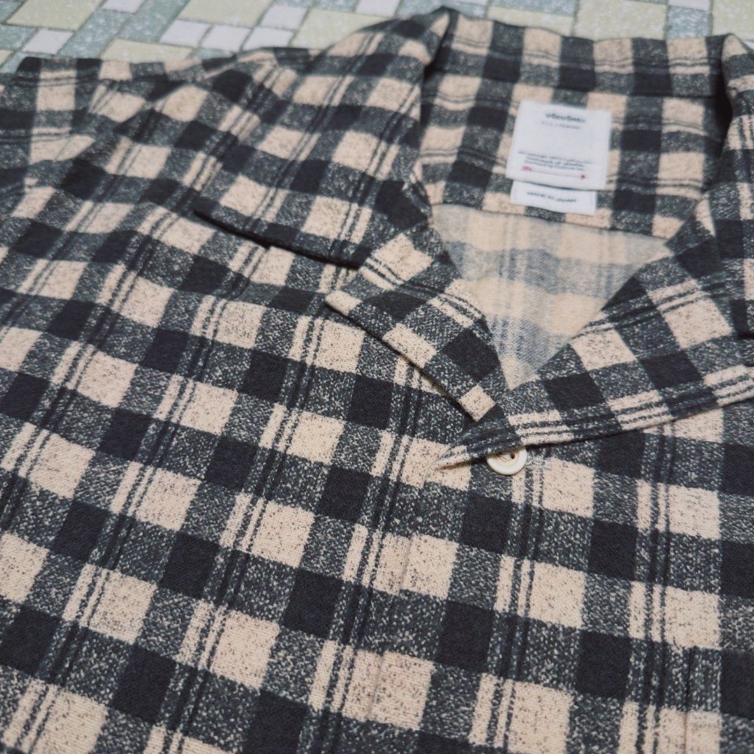 Visvim fairway shirt khadi check, Men's Fashion, Tops & Sets, Formal ...