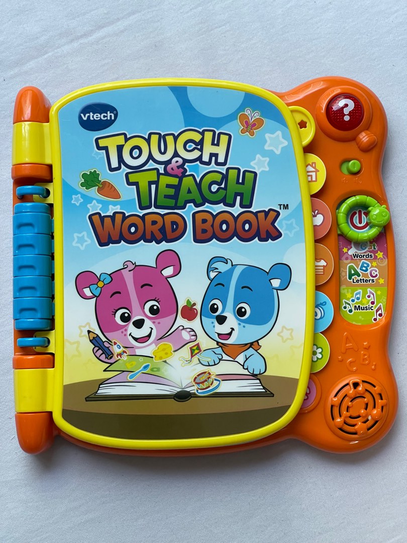 Vtech Touch & Teaxh Word Book. Educational pad, Hobbies & Toys, Toys ...