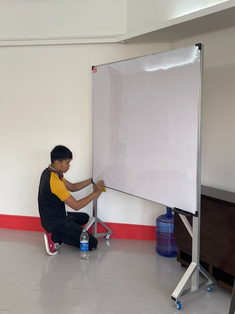 WHITEBOARD WITH STAND AND WHEEL / WHITEBOARD AFFORDABLE / CUSTOMIZE ...