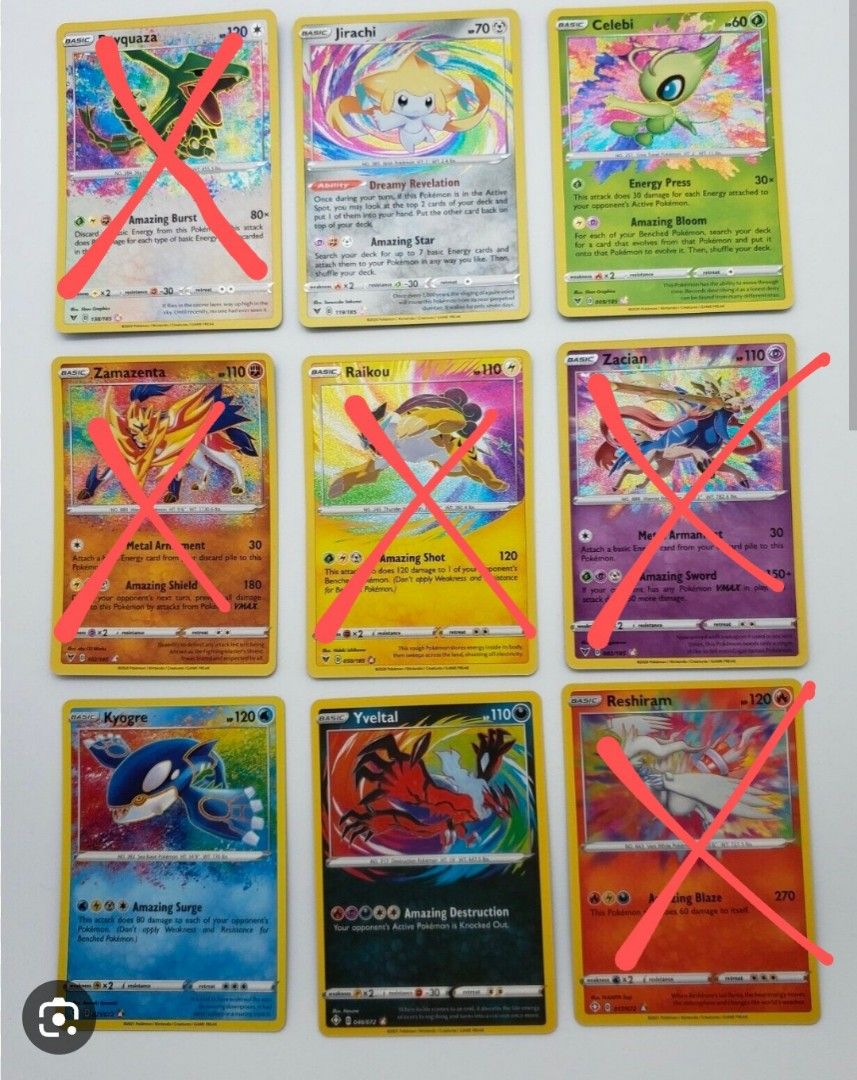 WTB Amazing Rares Pokemon Cards, Bulletin Board, Looking For on Carousell