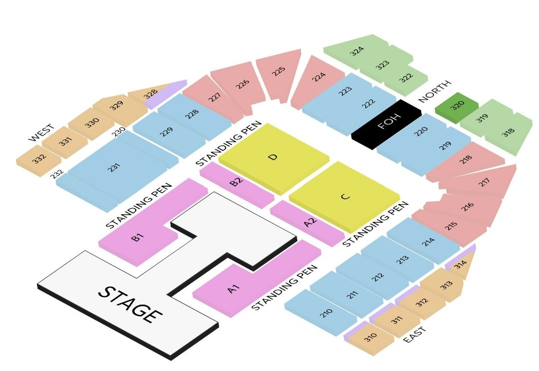 [WTS] Cat 1 & Cat 3 ATEEZ WORLD TOUR [THE FELLOWSHIP: BREAK THE WALL ...