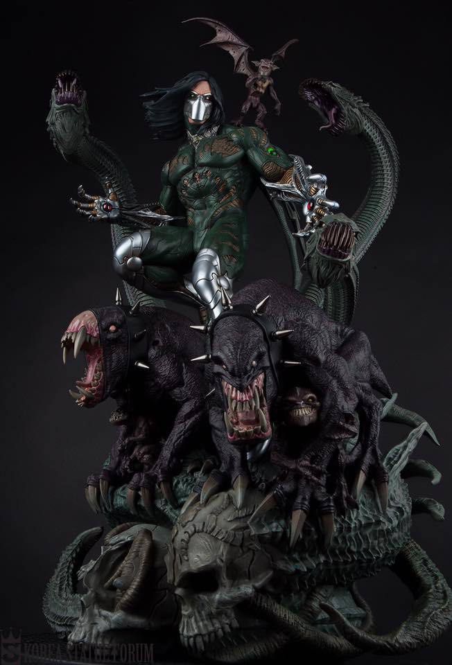 Xm Studios Darkness Statue 1/4 Figure Figurine GK, Hobbies & Toys, Toys ...