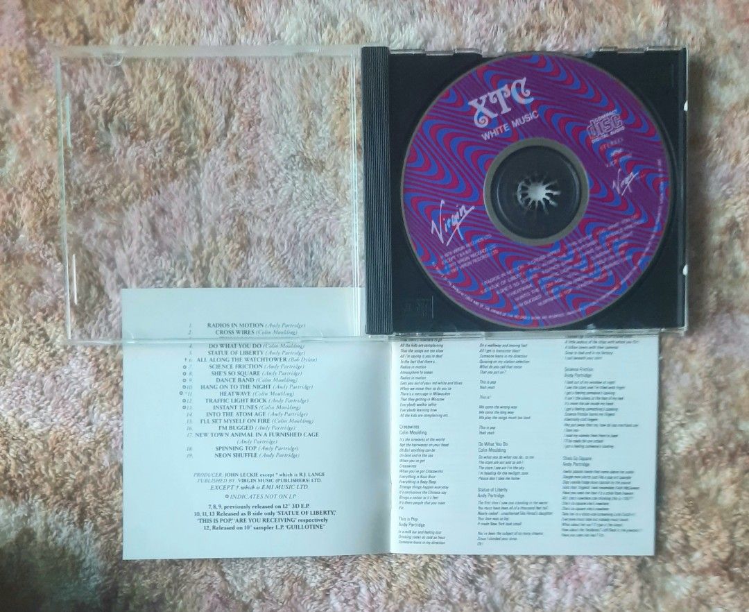 XTC - White Music CD, Hobbies & Toys, Music & Media, CDs & DVDs on ...