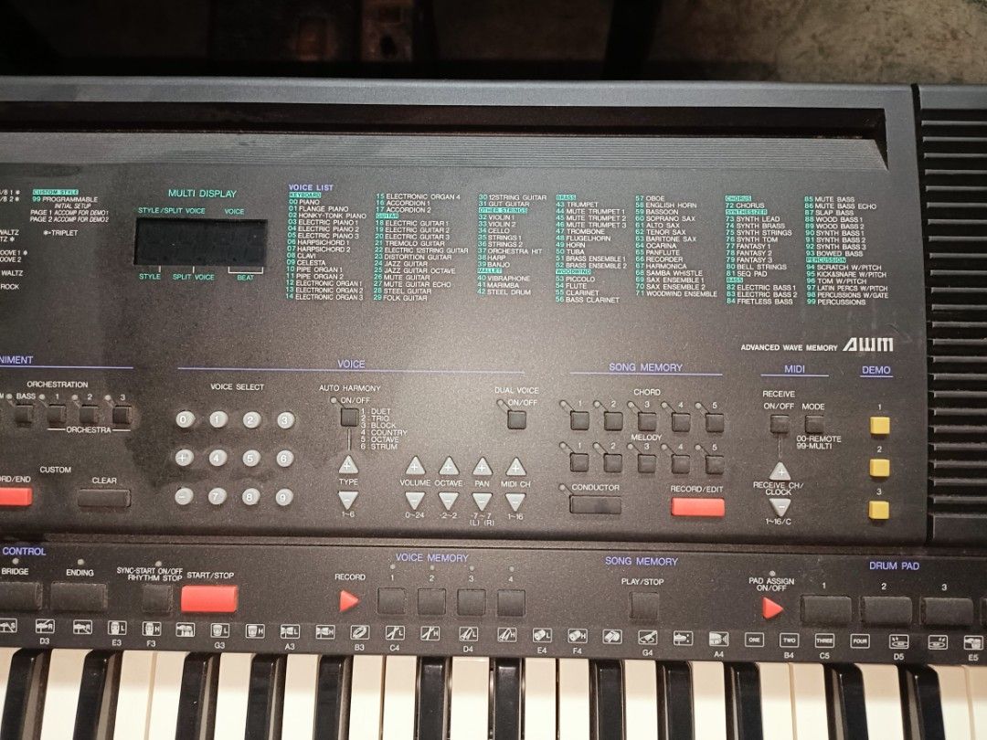 Yamaha psr-400 portable keyboard, Hobbies & Toys, Music & Media ...