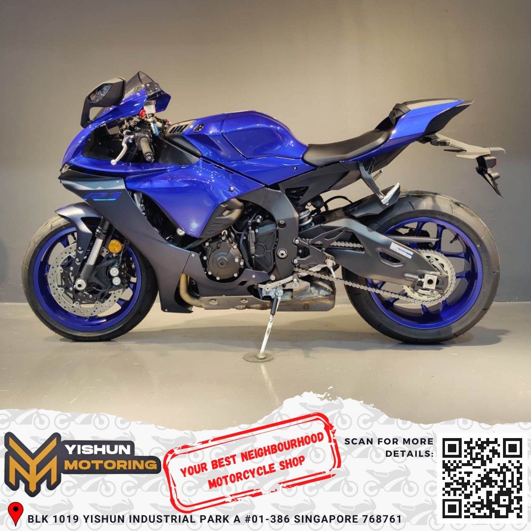 YAMAHA R1 ( NEW YAMAHA R 1 - AGENT UNIT ) | CLASS 2 SPORT BIKE | HONG ...