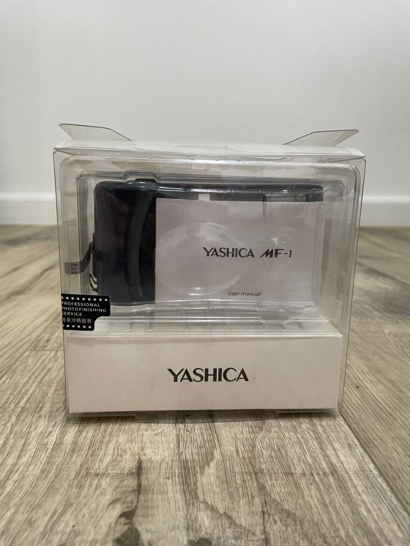 Yashica MF -1 Snapshot Art Camera (Blue), Photography, Cameras on Carousell