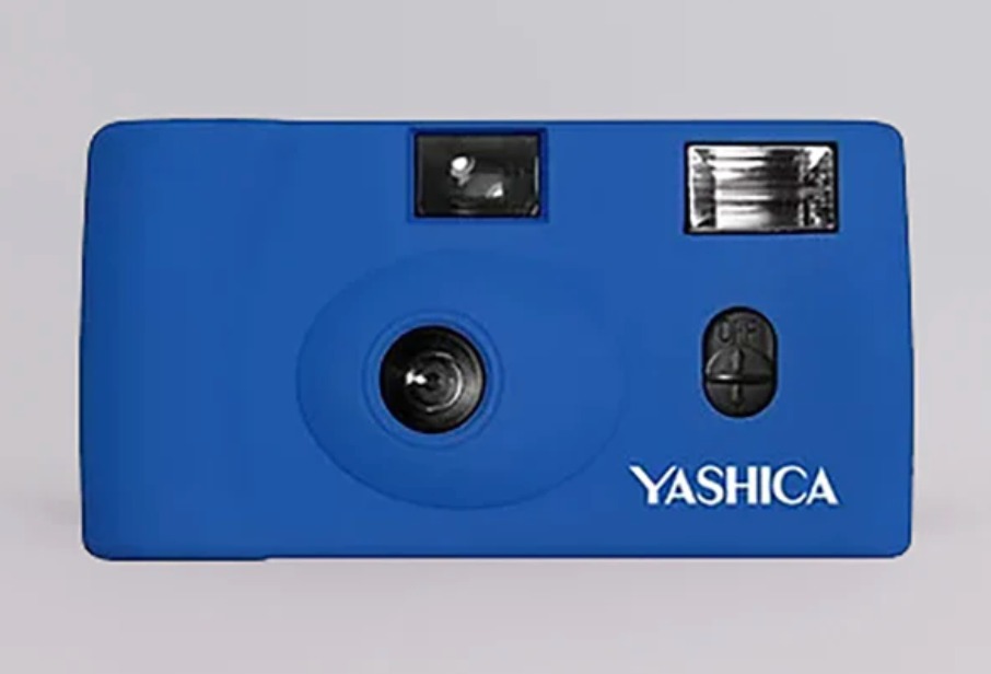 Yashica MF -1 Snapshot Art Camera (Blue), Photography, Cameras on Carousell