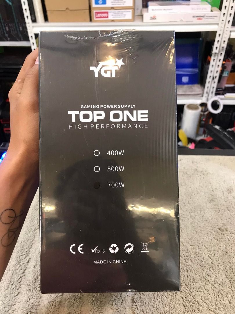 YGT POWER SUPPLY RGB | 500w and 700w, Video Gaming, Gaming Accessories, In-Game Products on ...