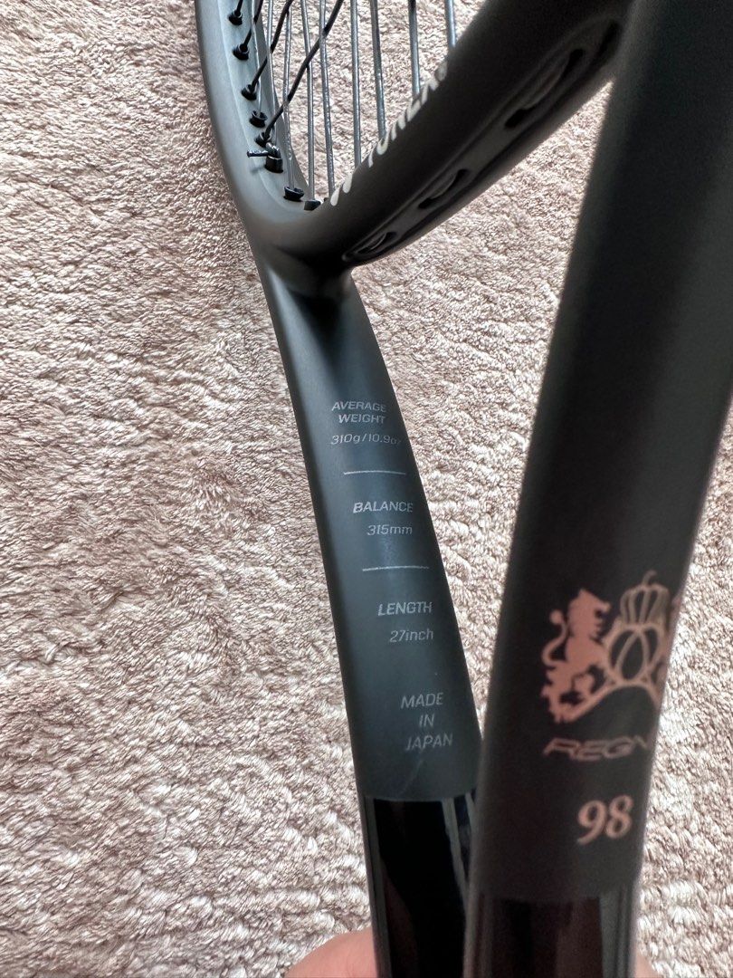 Yonex Regna 98 *Mint Condition*, 運動產品, 運動與體育, 運動與體育 - 球拍和球類運動 - Carousell