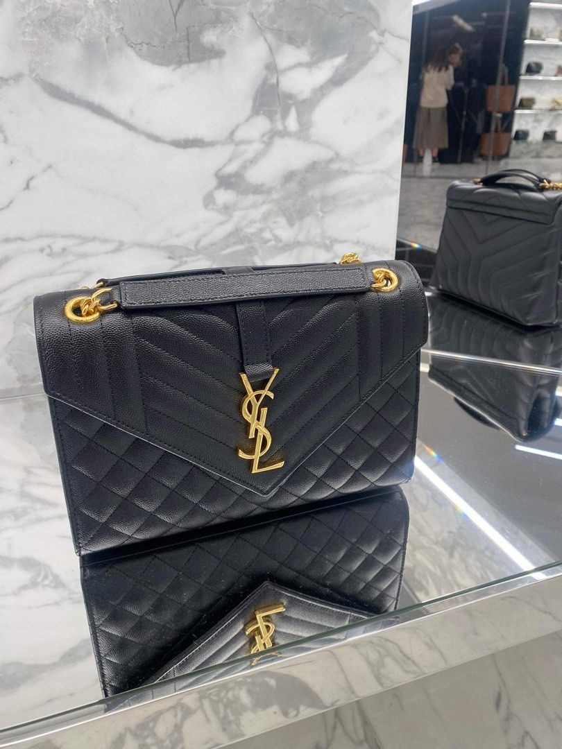 Ysl Envelope, Luxury, Bags & Wallets on Carousell