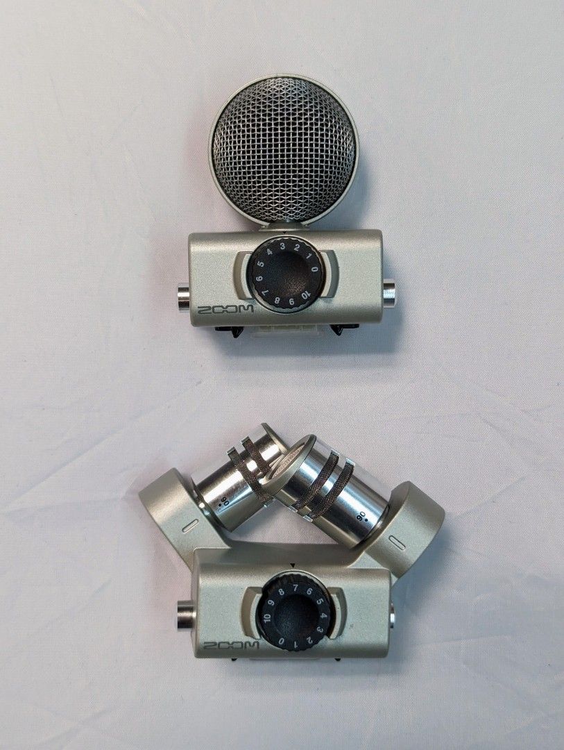 Zoom Audio Recorder Microphone Capsules Attachments (For Zoom H5, H6, Q8, U-44, F4, F8), Audio ...