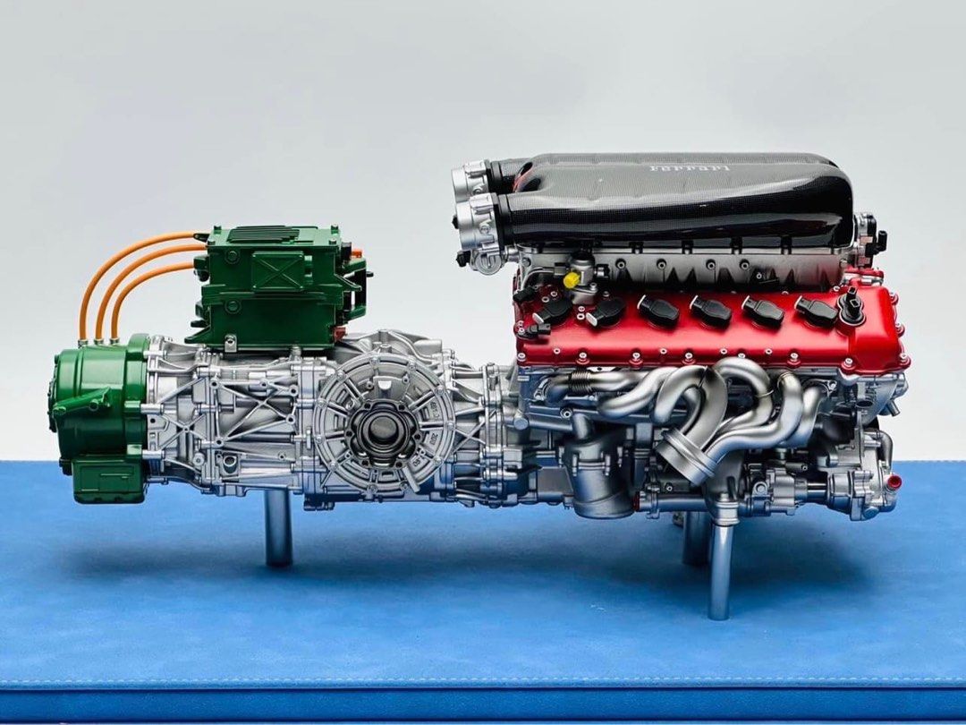 1/6 TopArt Collection LaFerrari Engine, Hobbies & Toys, Toys & Games on ...