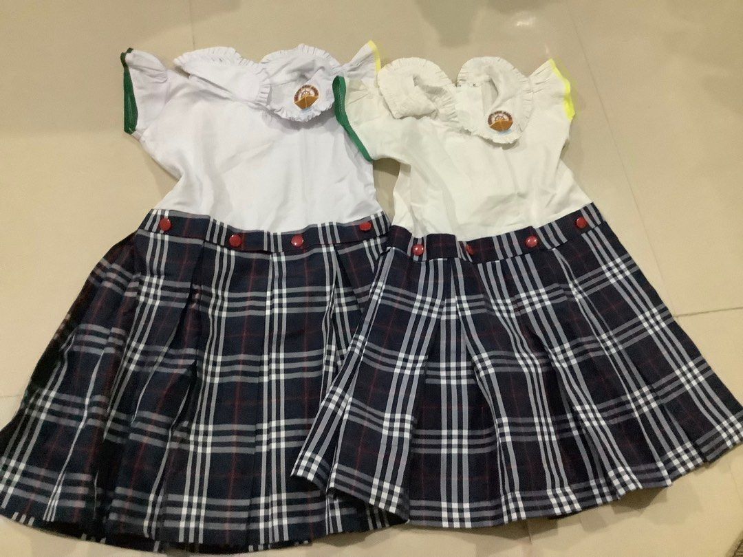 2 pcs Noah's Ark Angels Sta Ana Uniform for Girls, Babies & Kids ...