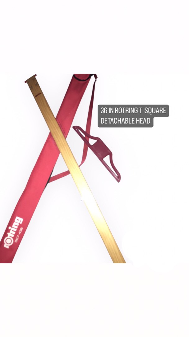 ROTRING T-SQUARE (36 in), Hobbies & Toys, Stationary & Craft ...