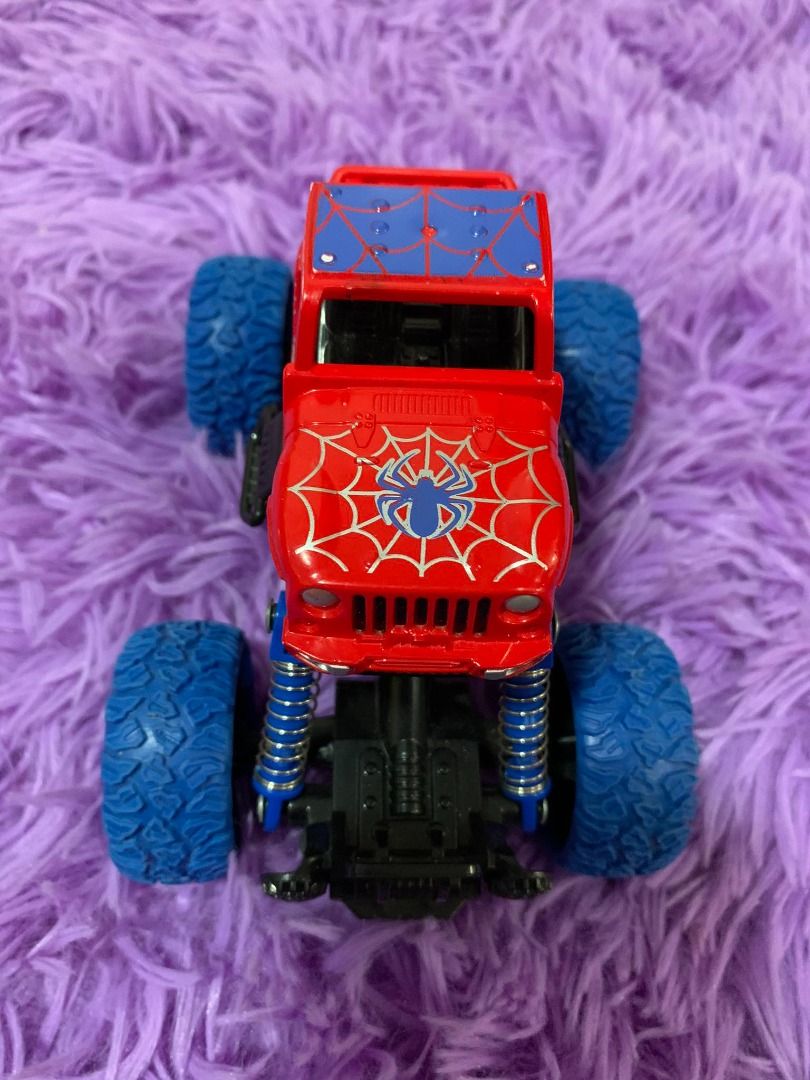 4 x 4 Big Wheel Spider Monster Zap Truck, Hobbies & Toys, Toys & Games ...