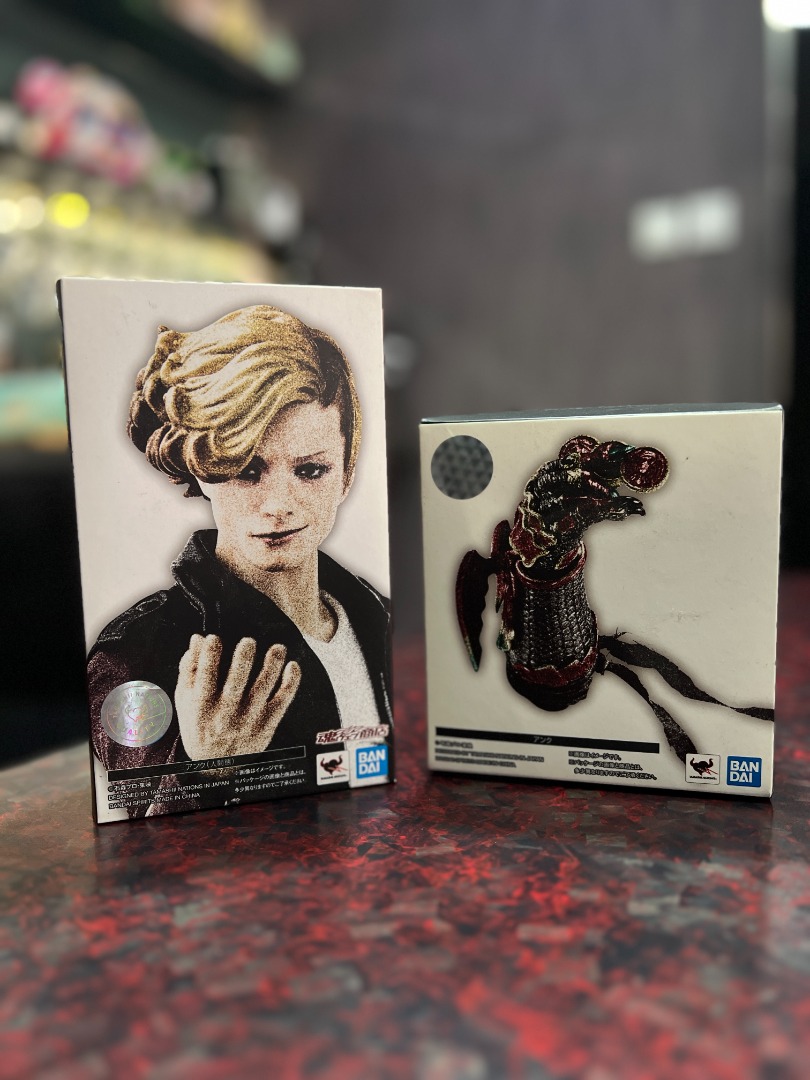 中古二手 SHF S.H.Figuarts Ankh 人間體 幪面超人 OOO Kamen Rider OOO 真骨雕, 興趣及遊戲, 玩具 ...