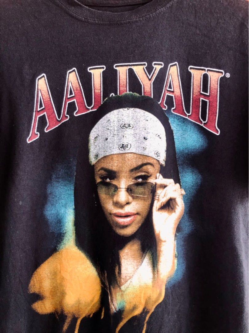 Aaliyah Solo Singer Shirt Mens Fashion Tops And Sets Tshirts And Polo Shirts On Carousell