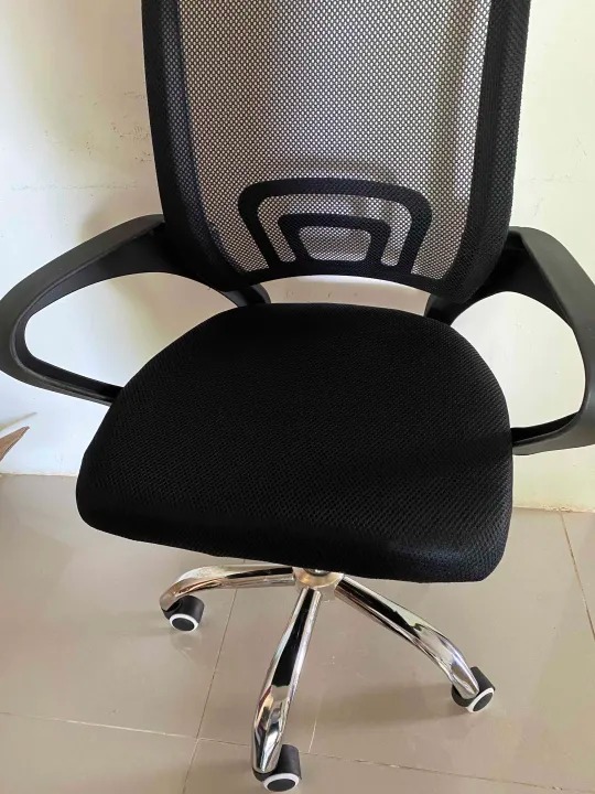【AffordShopz】Office Chair Mid-Back Height Adjustable Computer Chair ...