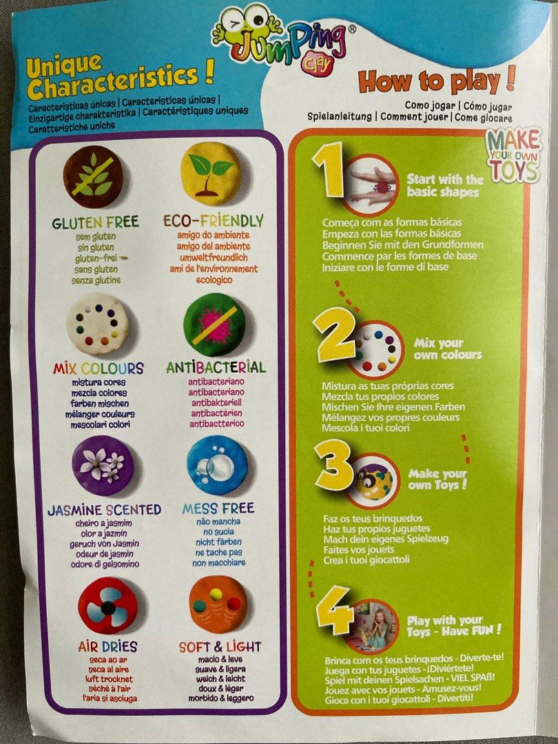 Air-Dry / Jumping Clay, Hobbies & Toys, Stationery & Craft, Craft ...