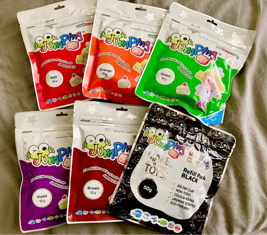 Air-Dry / Jumping Clay, Hobbies & Toys, Stationery & Craft, Craft ...