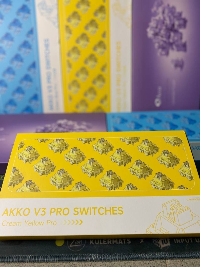 Akko Cream Yellow Pro V3 Akko Cream Blue Pro V3 Akko Lavender Purple ...