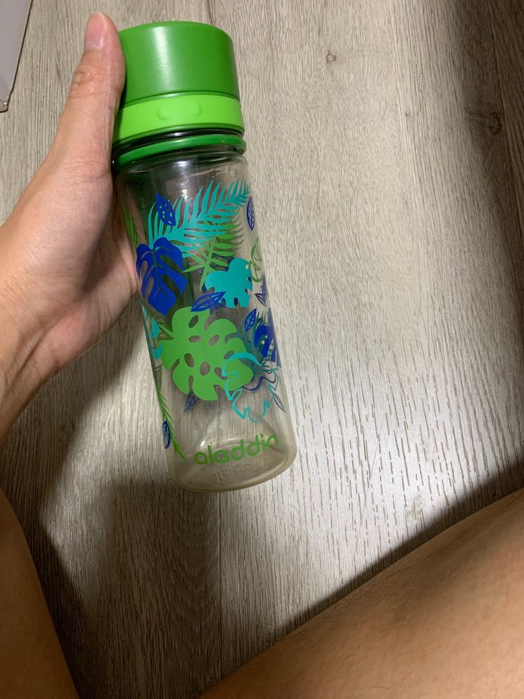 Aladdin leaf green water bottle, Furniture & Home Living, Kitchenware ...
