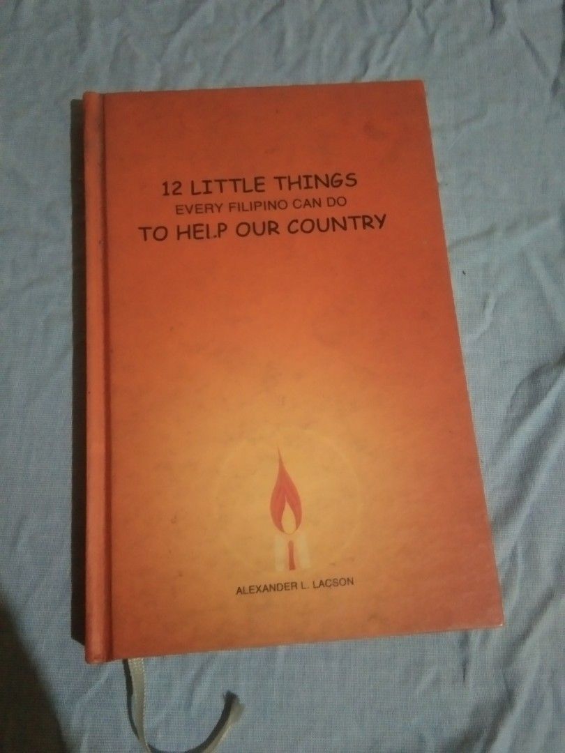Alexander L. Lacson 12 Little things every filipino can do to help our ... Alexander L. Lacson 12 Little things every filipino can do to help our ...