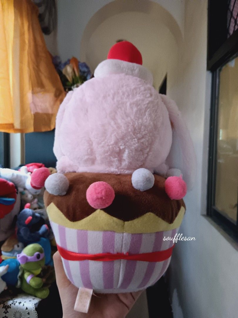amuse loopy bunny cake plush on Carousell