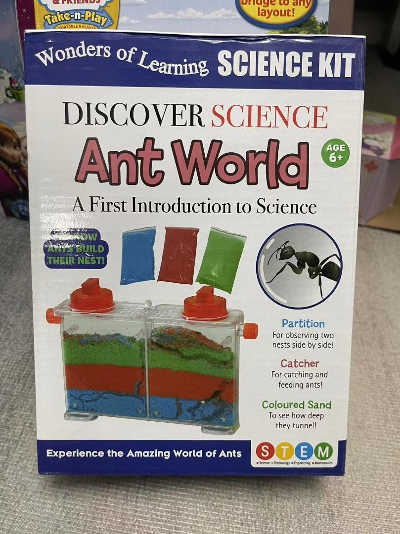 ANT WORLD 螞蟻生態觀察, 興趣及遊戲, 玩具 & 遊戲類 - Carousell