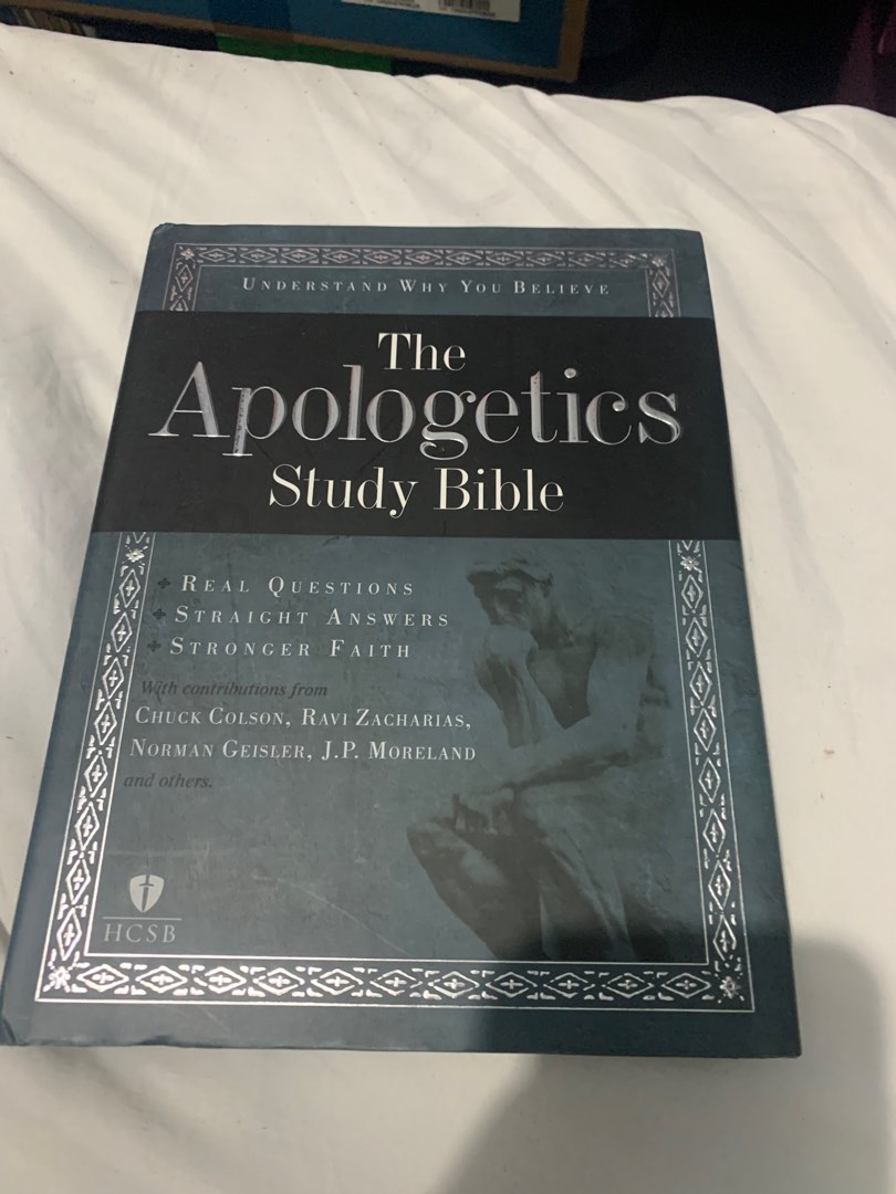 Apologetics Study Bible on Carousell