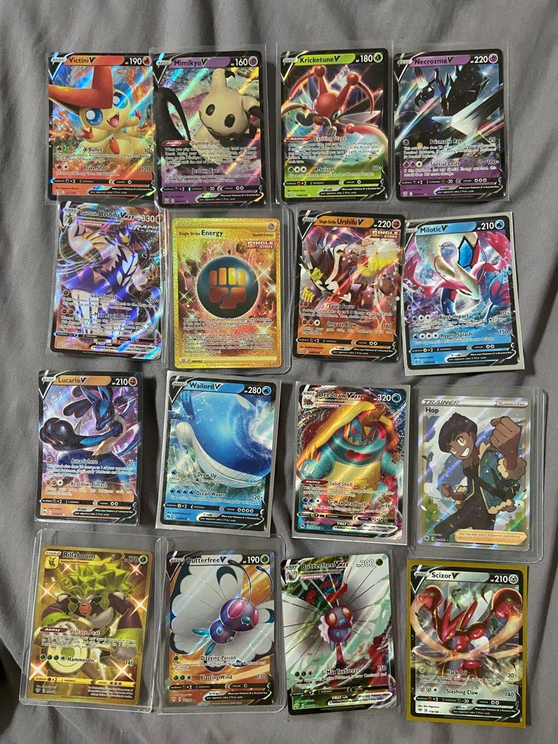 ASSORTED POKEMON BATTLE STYLES REBEL CLASH DARKNESS ABLAZE CHAMPIONS ...