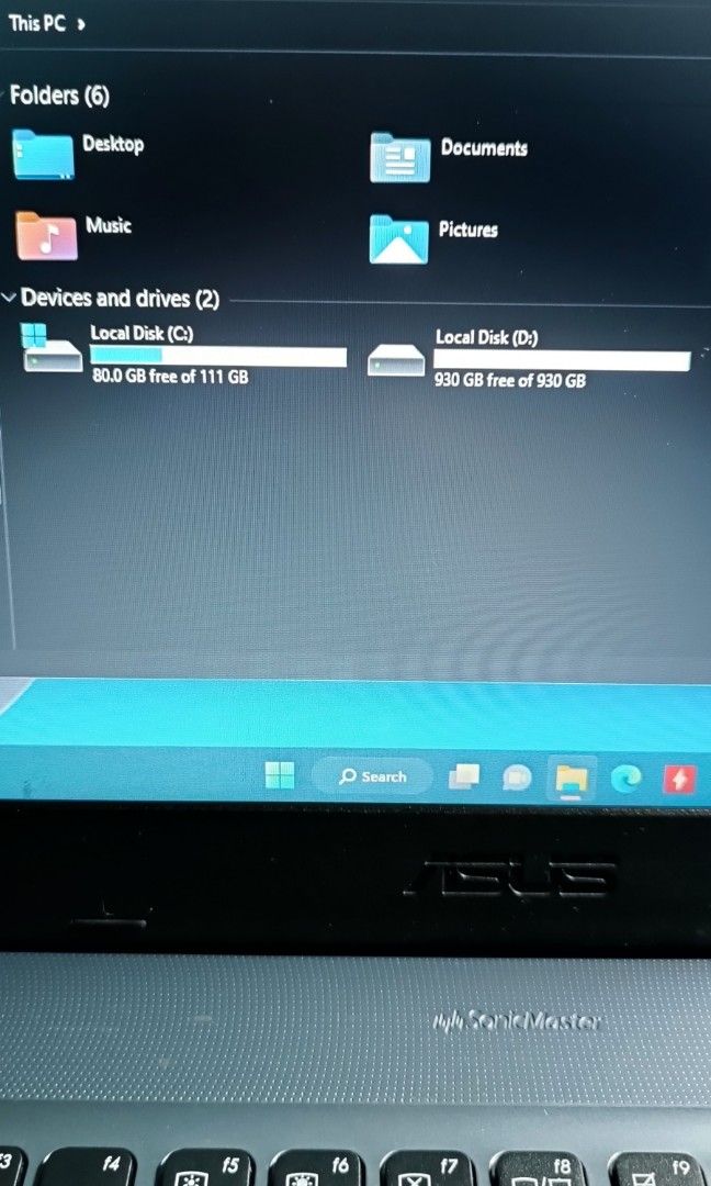 ASUS i3 7th Gen SSD 10x faster 1000gb storage on Carousell