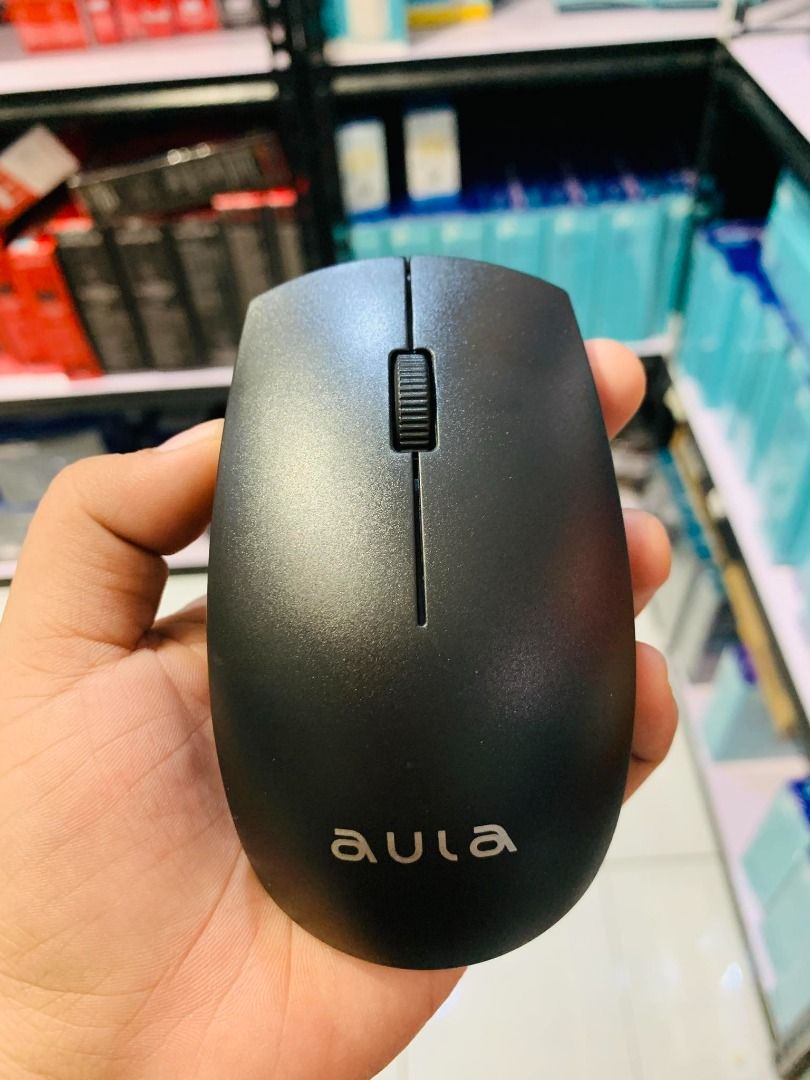 Aula AM201 Wireless Mouse USB Black, Computers & Tech, Parts ...