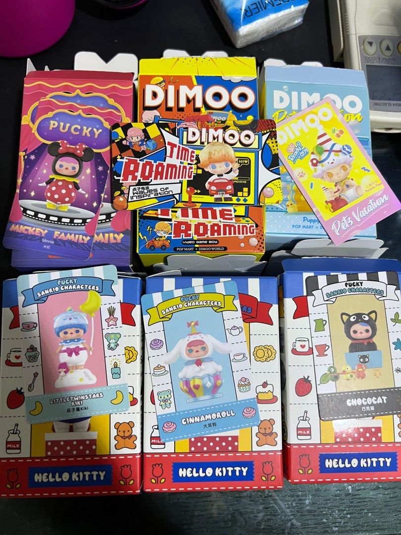 Authentic Popmart Pop mart Dimoo time roaming waves of inspiration ...
