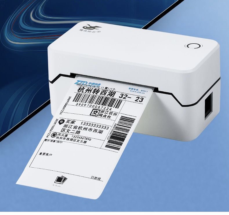 AWB printer Thermal Printer Mini Bluetooth A6 Waybill & Label Printer ...