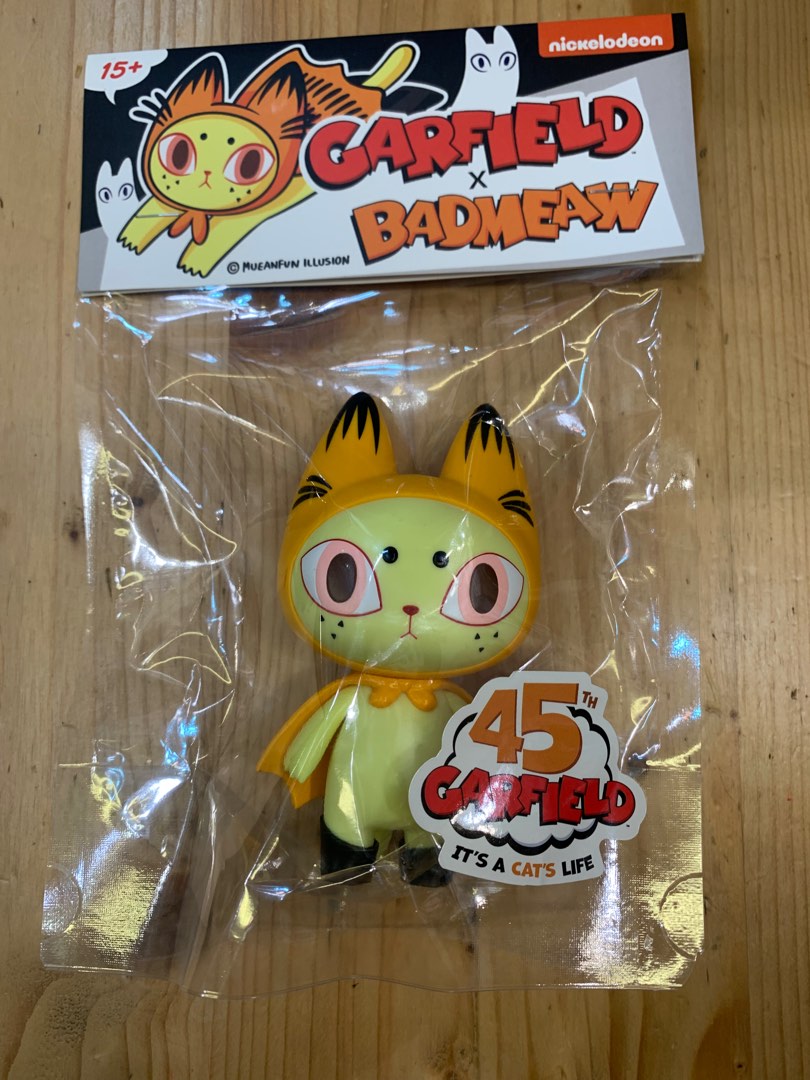 全新Badmeaw x carfield, 興趣及遊戲, 玩具 & 遊戲類 - Carousell