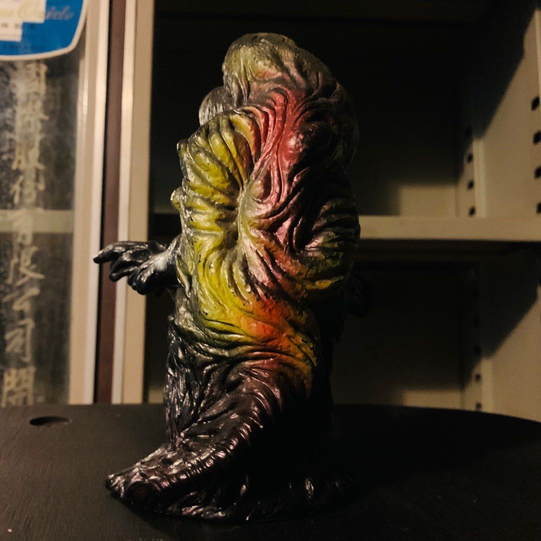 バンダイ｜BANDAI ゴジラシリーズ 公害怪獣 ヘドラ The Smog Monster HEDORAH 東寶怪獸 哥吉拉系列 公害怪獸 黑多拉 1993年 日本製 軟膠玩具 ソフビ ...