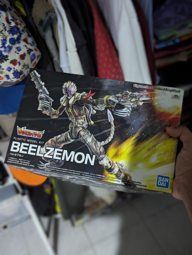 Bandai figure rise amplified digimon Beelzemon, Hobbies & Toys, Toys ...