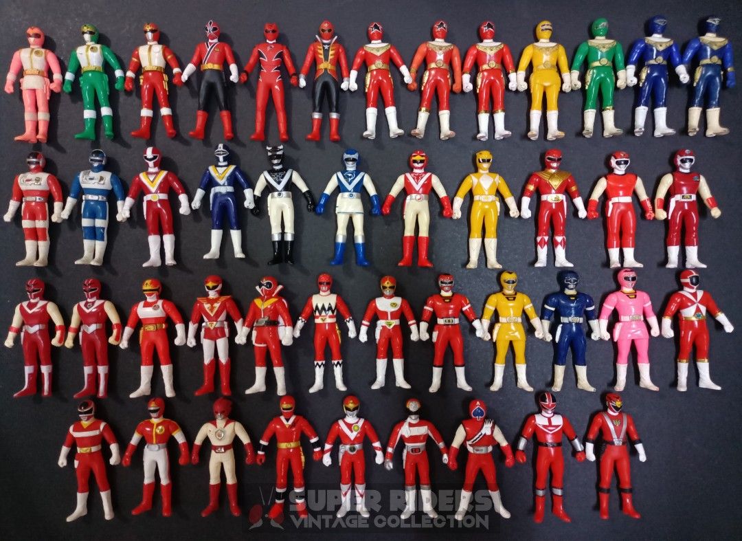 Bandai Vintage Super Sentai Power Rangers 5 inch Sofubi - Gorenger/J.A ...