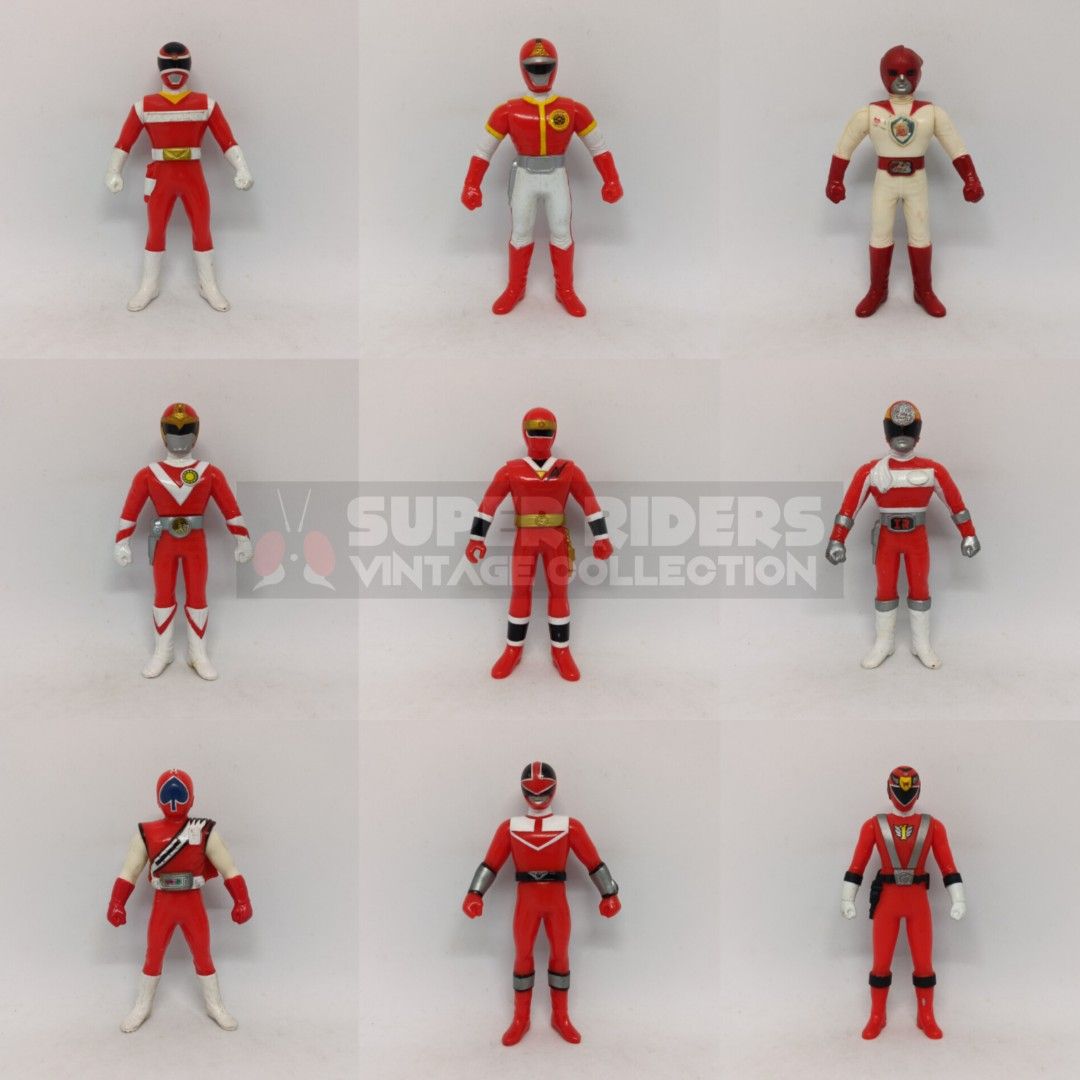 Bandai Vintage Super Sentai Power Rangers 5 inch Sofubi - Gorenger/J.A ...