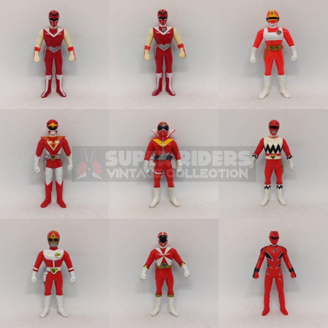 Bandai Vintage Super Sentai Power Rangers 5 inch Sofubi - Gorenger/J.A ...